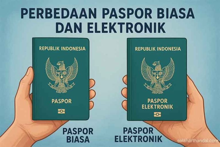 Perbedaan Paspor Biasa dan Elektronik - Solahart Handal