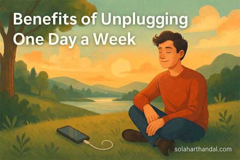 Benefits of Unplugging One Day a Week - Solahart Handal